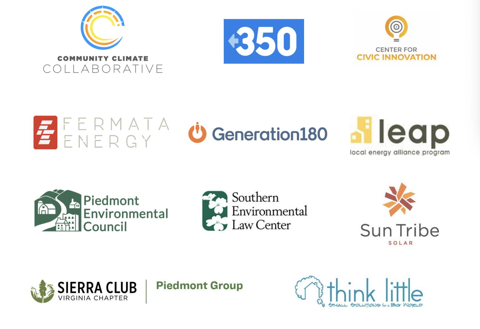Nonprofit Partners — Community Climate Collaborative